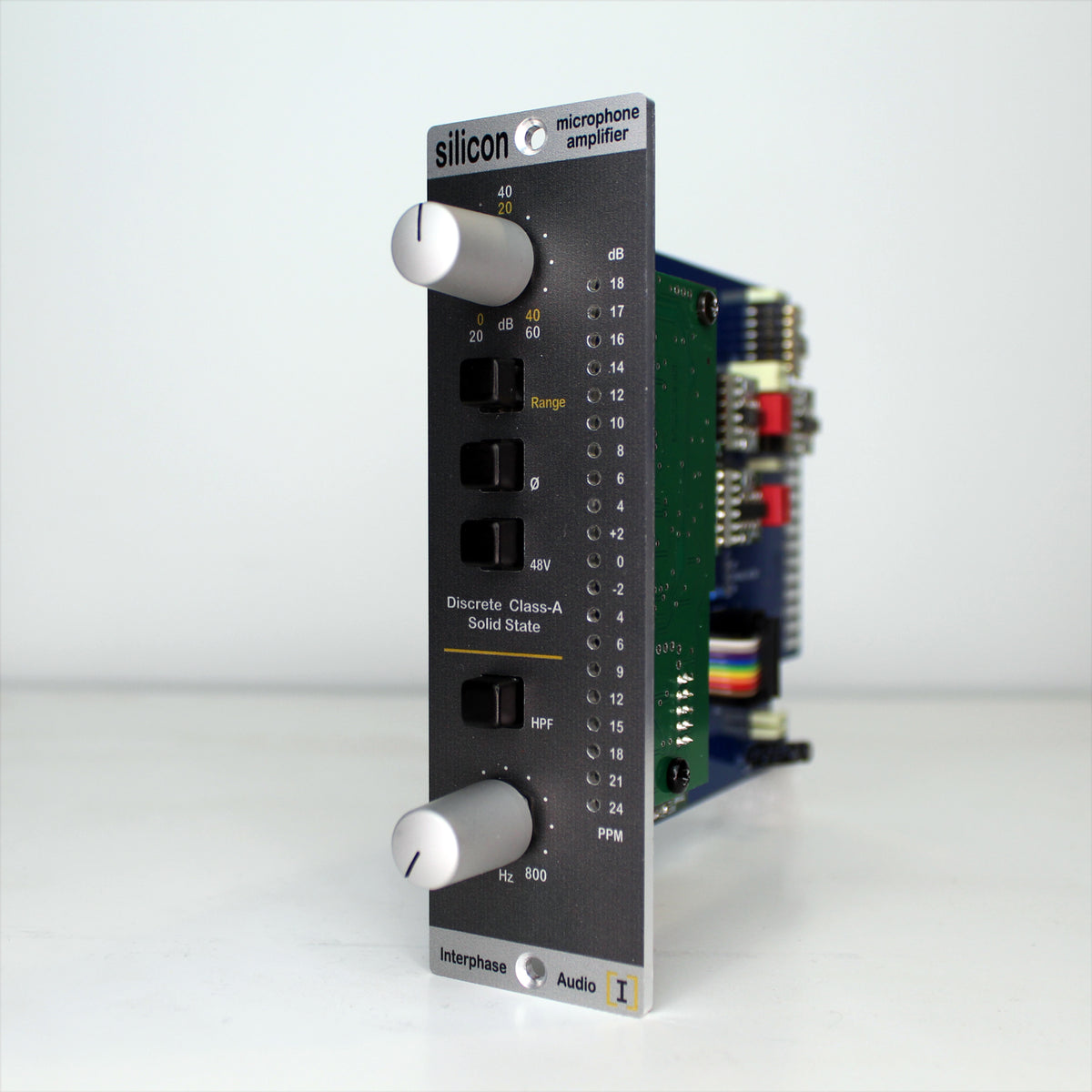 Silicon - 500 series Solid State Mic Preamp – Interphase Audio